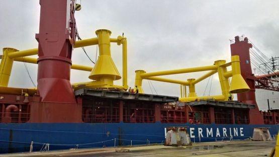 Navalia - Navantia finishes the project for Siemens in Fene Shipyard